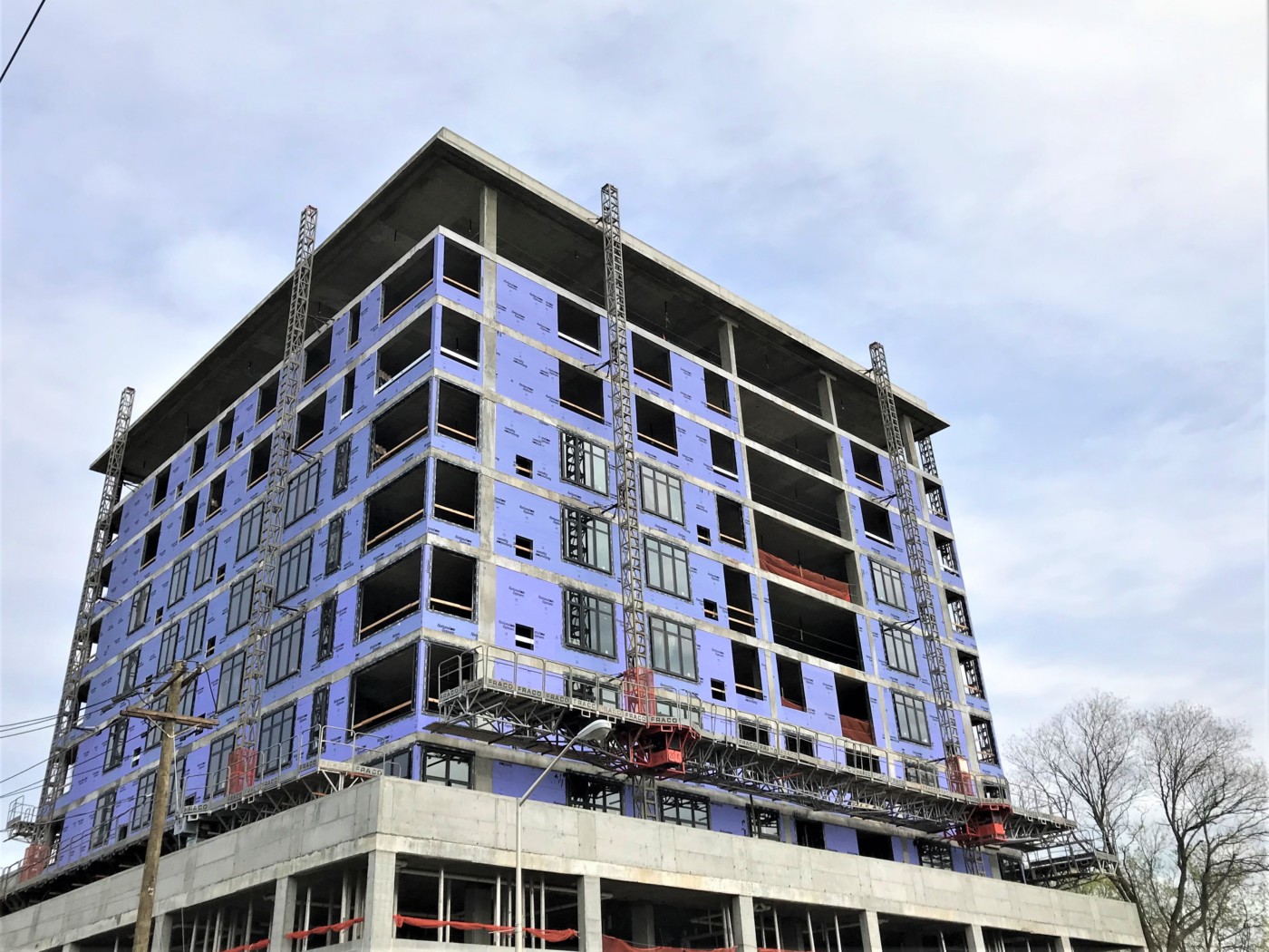 National Gypsum Gold Bond eXP Extended Exposure Purple Sheathing ...