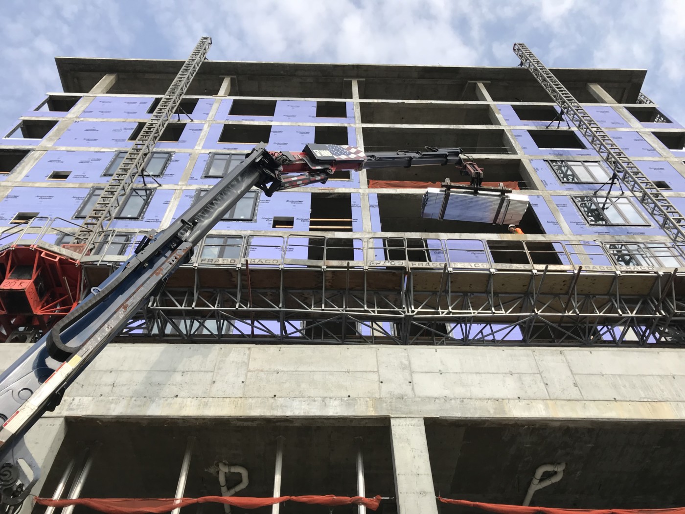 National Gypsum Gold Bond eXP Extended Exposure Purple Sheathing ...