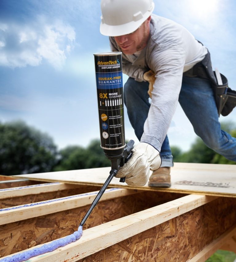 AdvanTech Subfloor Adhesive Application Instructions - In-Stock at Kuiken Brothers - Kuiken Brothers