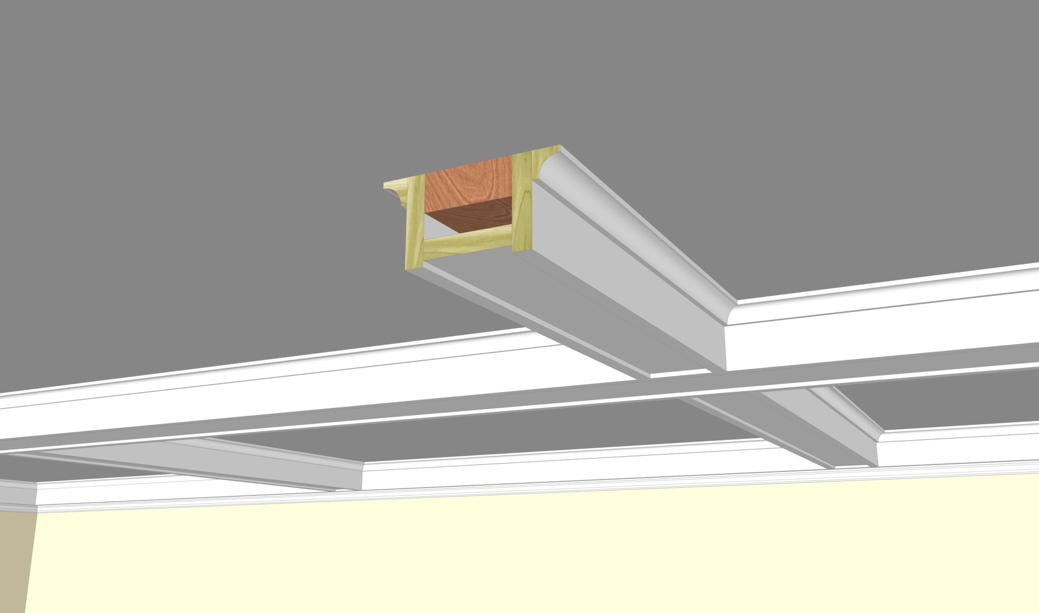 Download Coffered Ceiling Moulding Plans from Kuiken Brothers Moulding ...