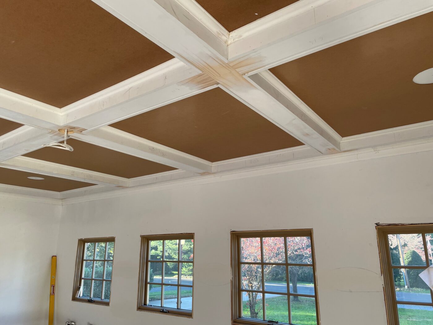 Tyler Grace (TRG Home Concepts) Shows How to Build A Coffered Ceiling ...