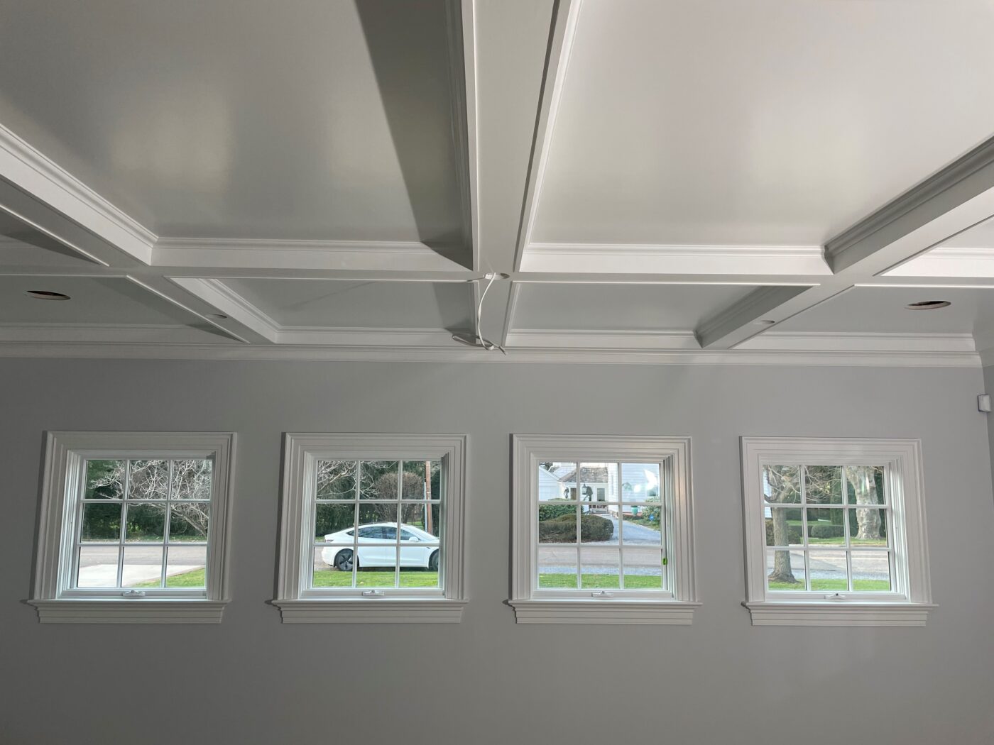 Tyler Grace (TRG Home Concepts) Shows How to Build A Coffered Ceiling ...