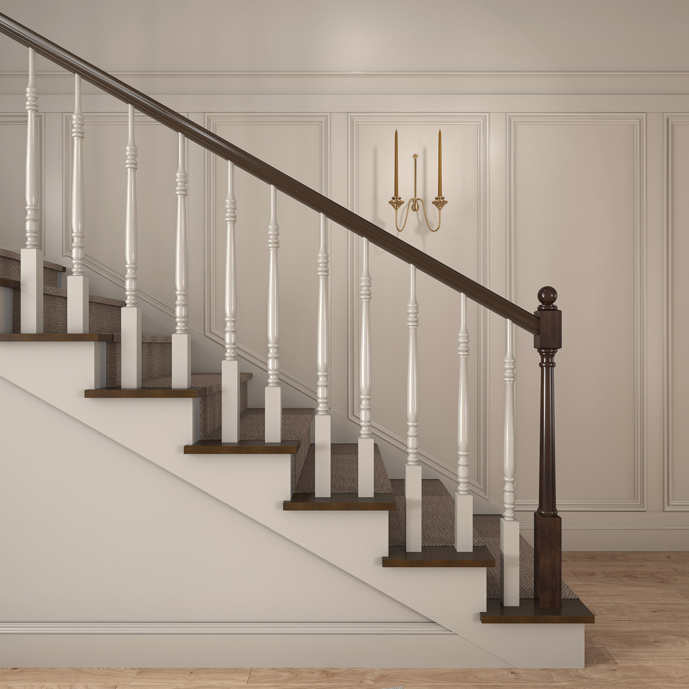 KB Panels Scene - KB244 with 1x4 board and 5-4 board - Kuiken Brothers