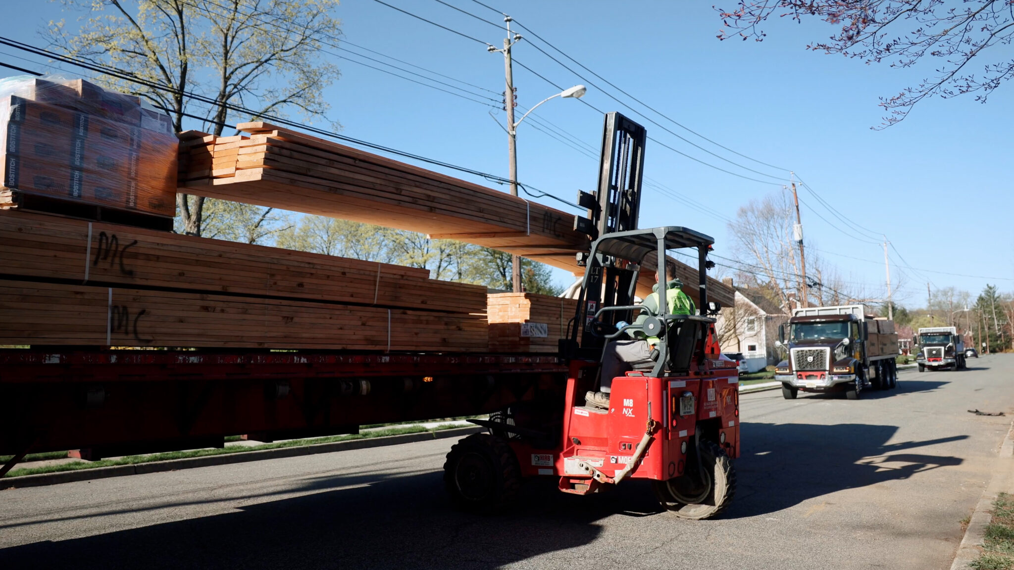 The Delivery - Douglas Fir and Boise Cascade Full Framing Package ...