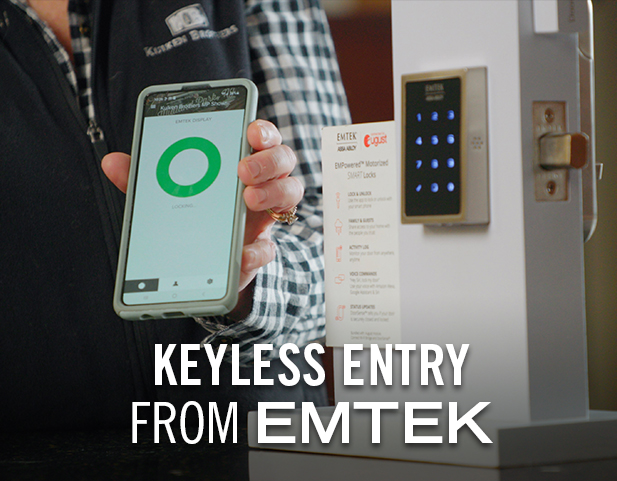 Emtek EMPowered SMART Keypad Entry Lock Available at Kuiken Brothers ...