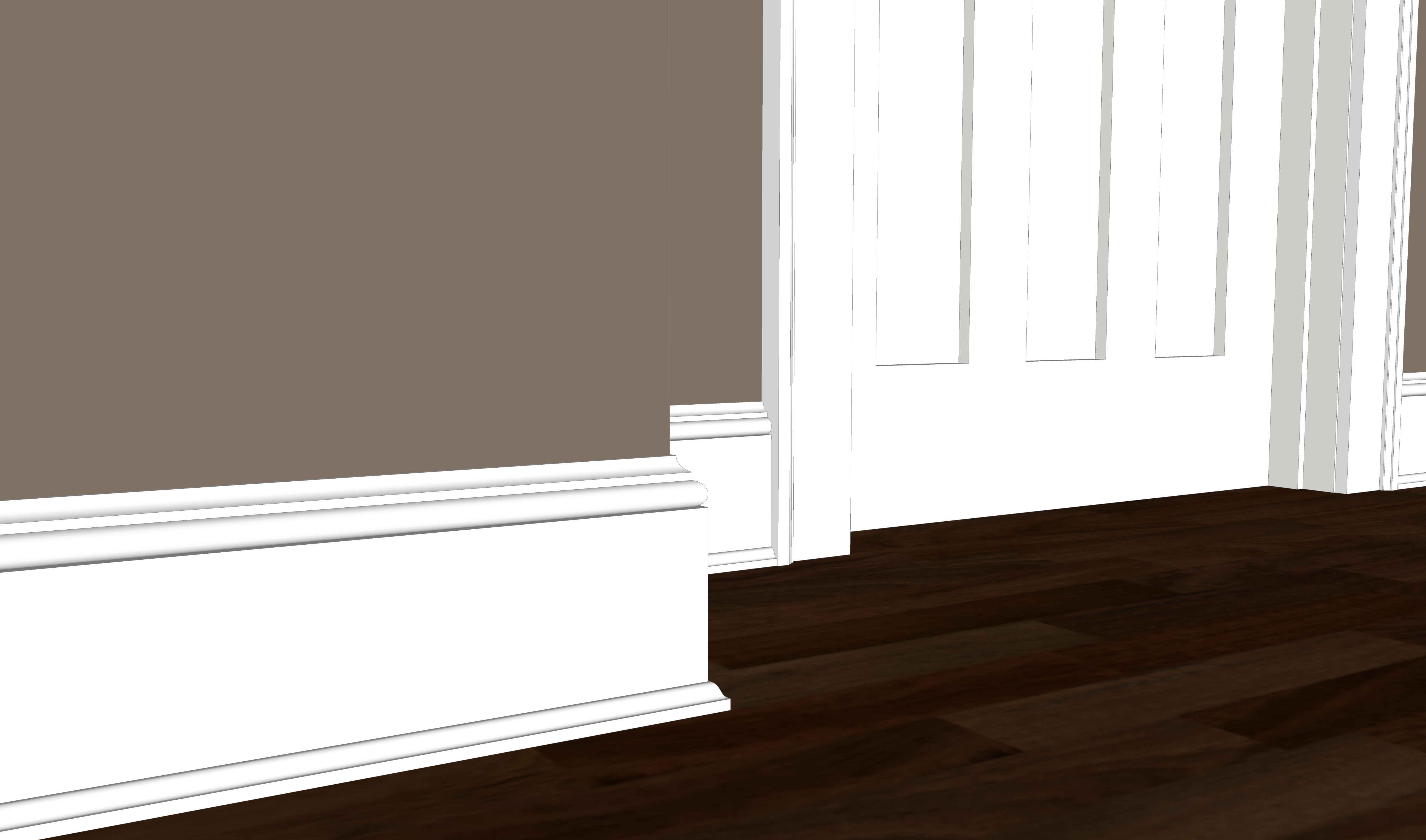 Craftsman Baseboard Trim