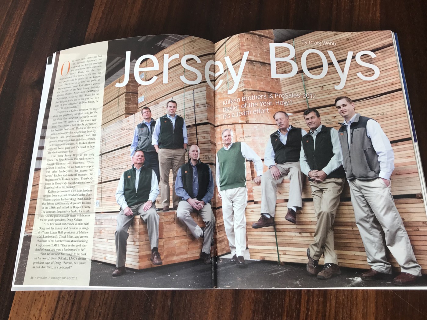 Kuiken Brothers Named PROSALES Magazine’s 2012 Dealer of the Year ...