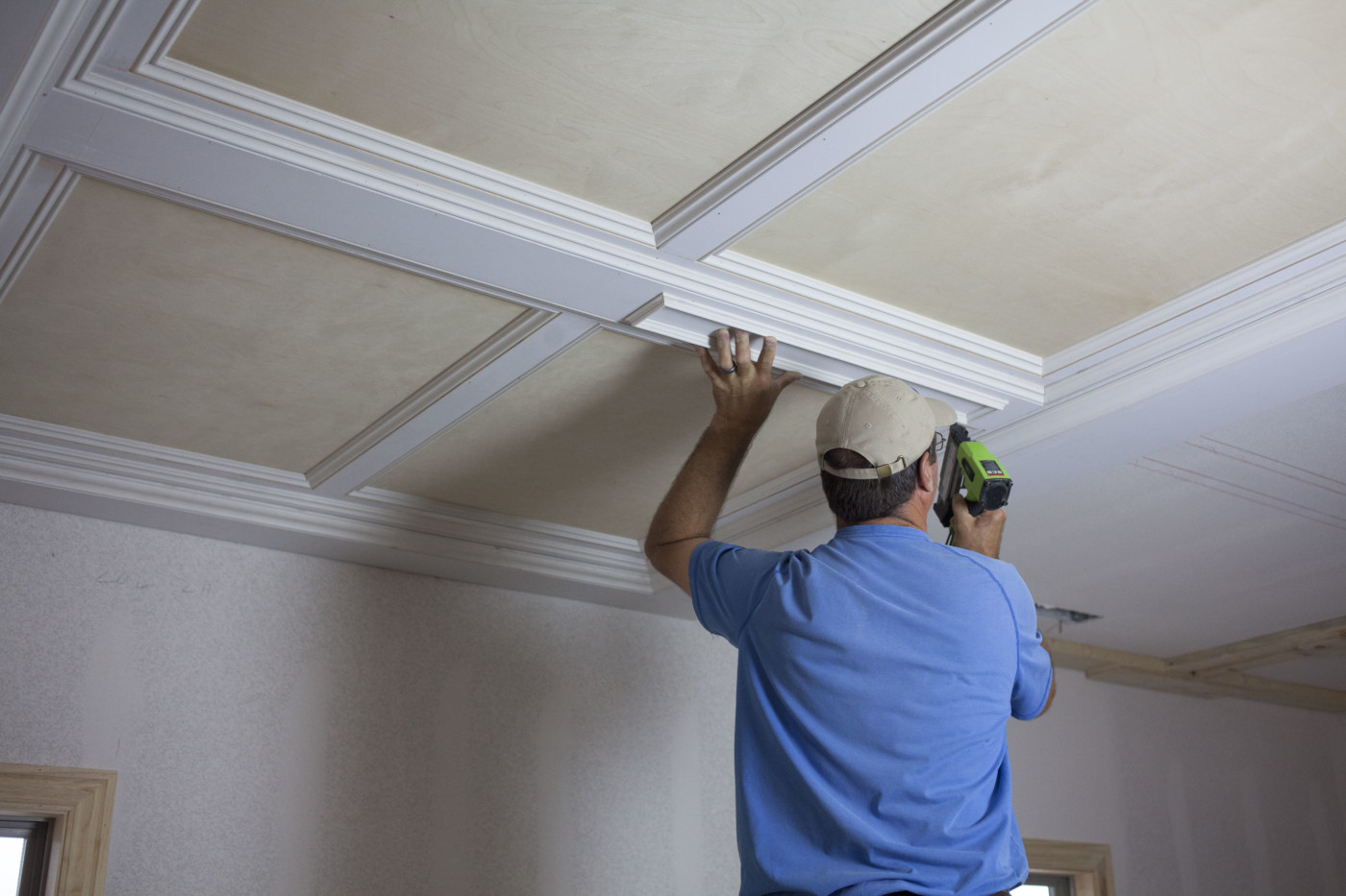 Video: How To Build a Panel/ Beam Ceiling with Stock Moulding from ...