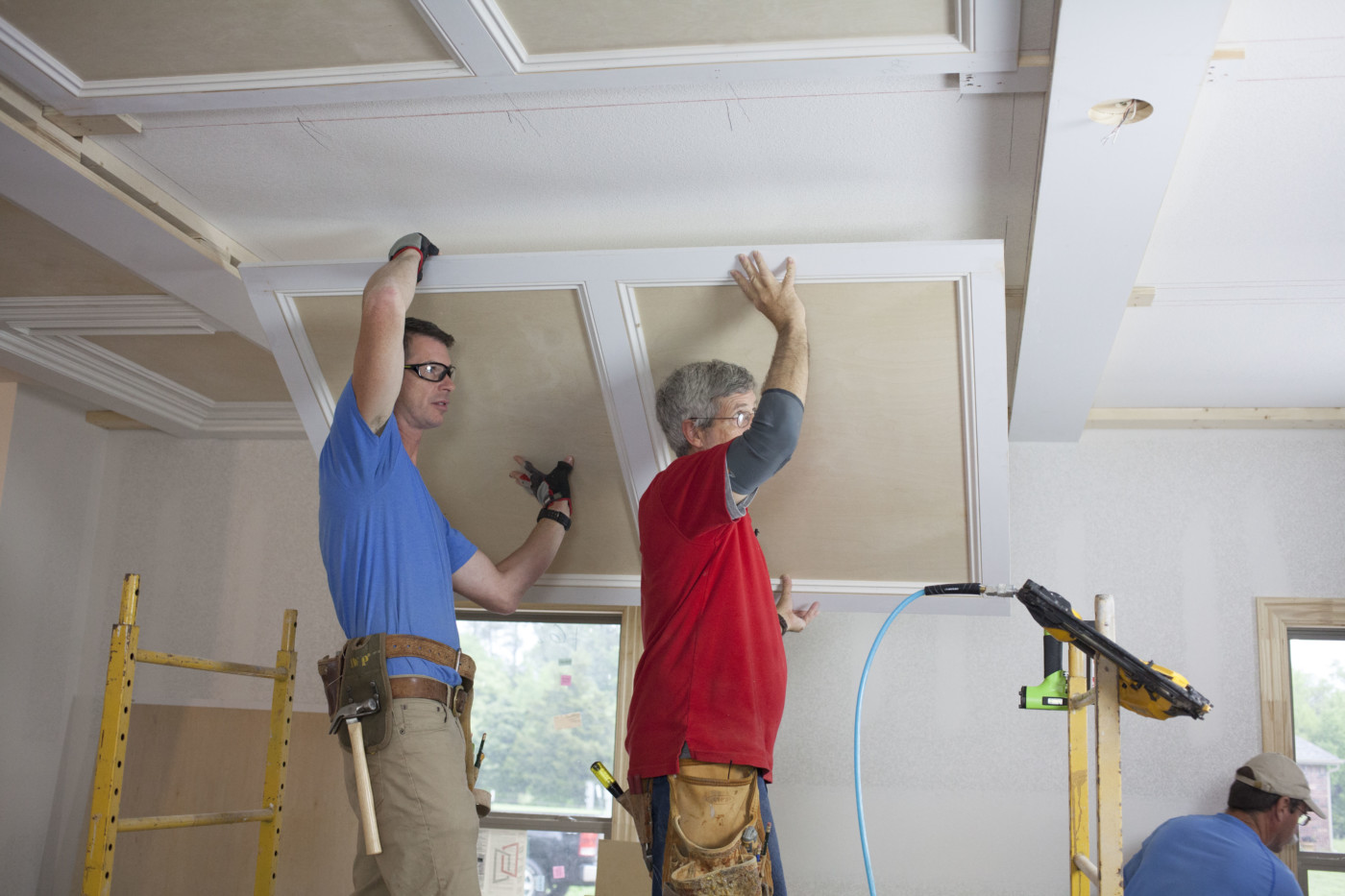 Video: How To Build a Panel/ Beam Ceiling with Stock Moulding from ...