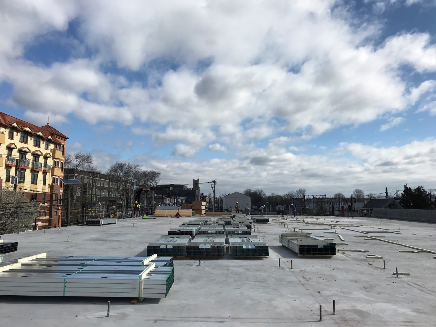 Light Gauge Steel Boom Delivery by Kuiken Brothers Commercial Building ...