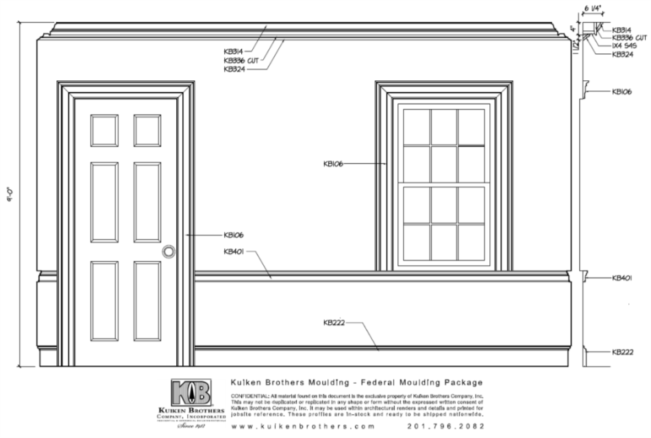 Classical Moulding CAD Files - Kuiken Brothers