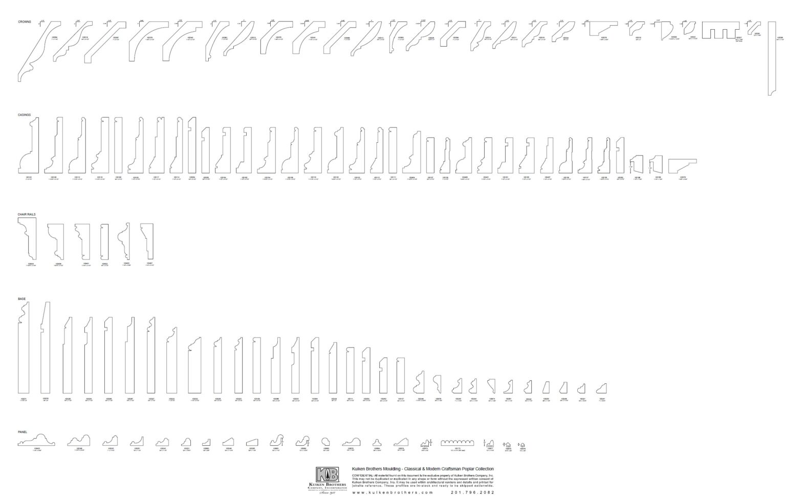 Classical Moulding CAD Files - Kuiken Brothers