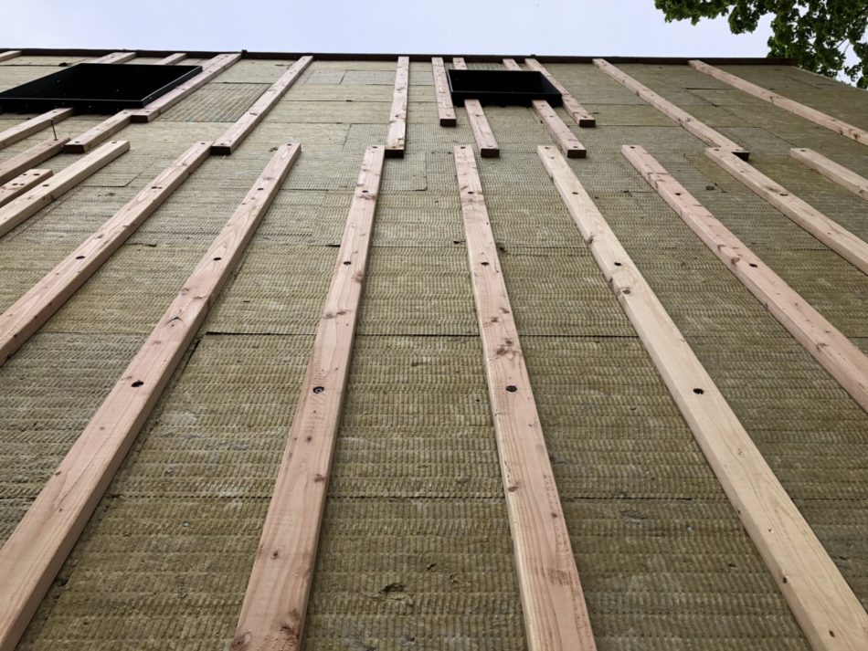 ROCKWOOL COMFORTBOARD 80 Rigid Mineral Wool Insulation Sheathing Board ...