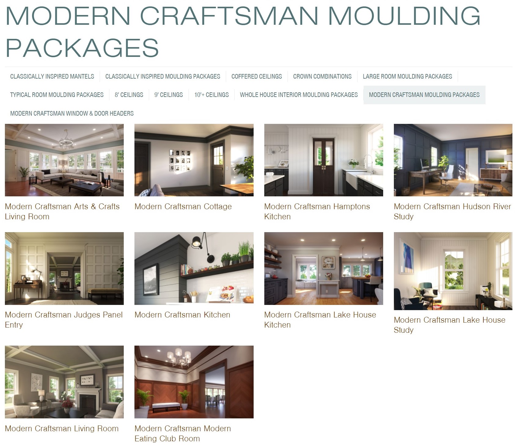 The Ultimate Guide To Choosing Modern Style Moulding - Crown, Casing ...