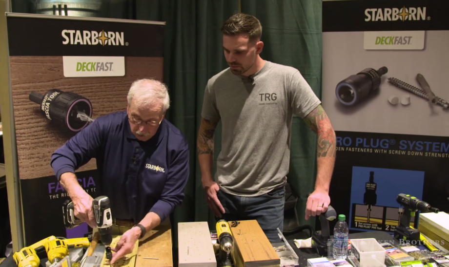 Starborn Smart-Bit and Pro Plug System for Decking & Trim Interview ...