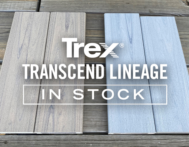 New Trex Transcend Lineage Composite Decking Now in Stock at Kuiken ...