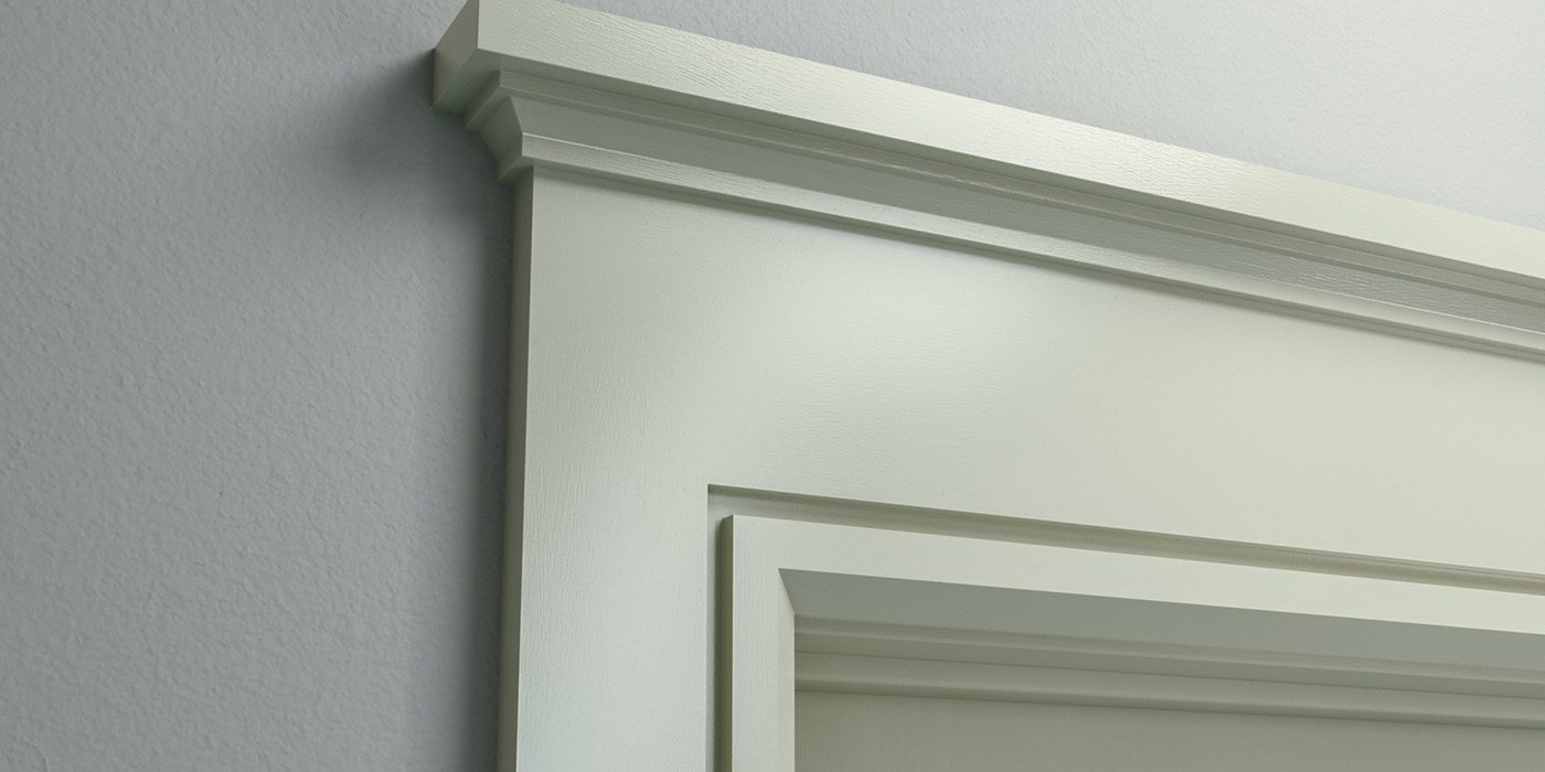 Shaker Cap and Dado - Modern Craftsman Header - Kuiken Brothers