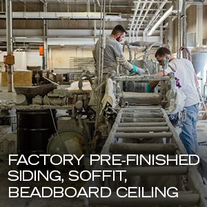 PreFinished Siding, Soffit, Beadboard Ceiling by Russin Available ...