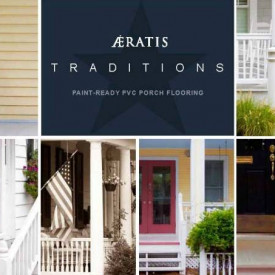 Paint Ready, PVC Porch Flooring from Aeratis - Kuiken Brothers