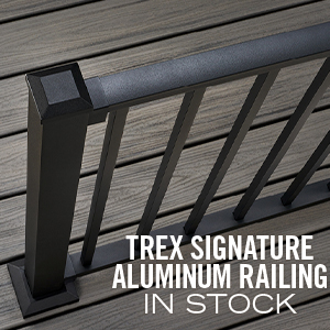 Trex Signature Aluminum Railing Now In-Stock at Kuiken Brothers in NJ ...